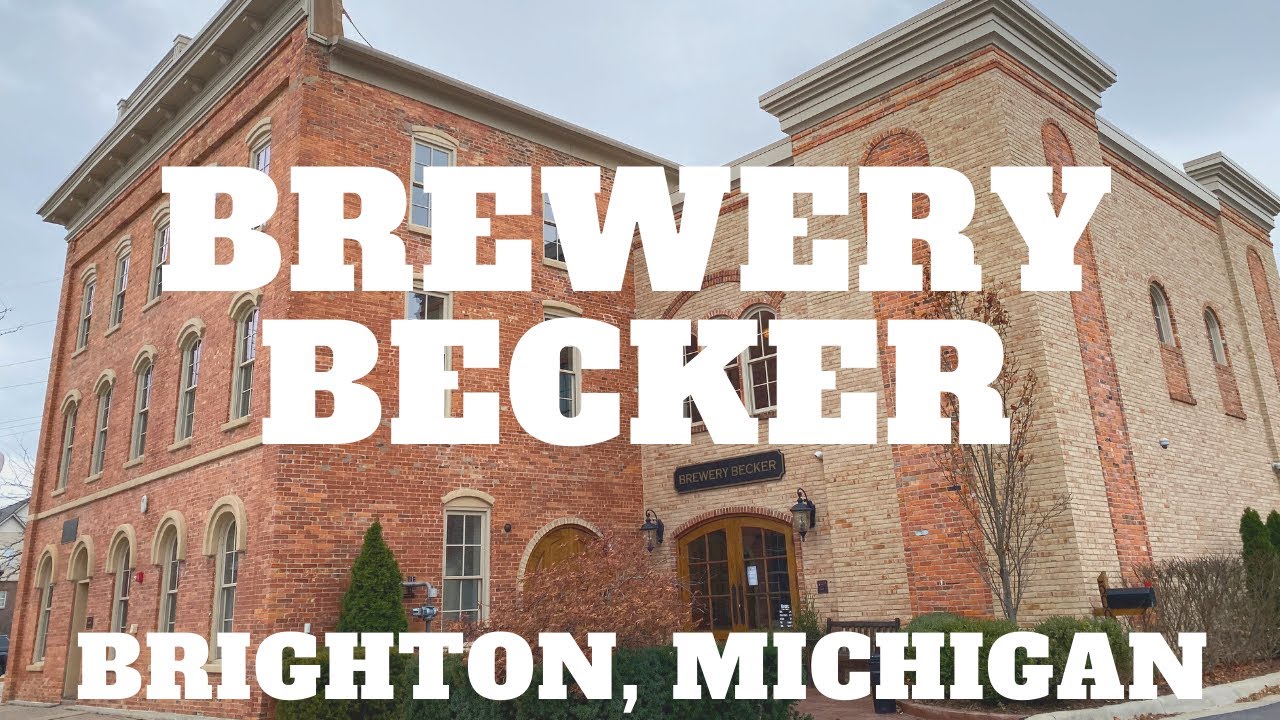 Brewery Becker in Brighton, Michigan - YouTube