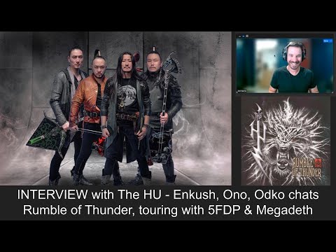 INTERVIEW with The HU - Enkush, Ono, Odko - YouTube