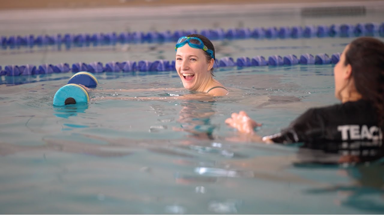 Swim Lessons at Diventures - It’s Never Too Late To Learn - YouTube