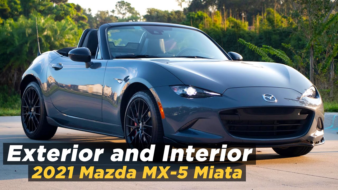 2021 Mazda MX-5 Miata Adds New Exterior and Interior Colors - YouTube