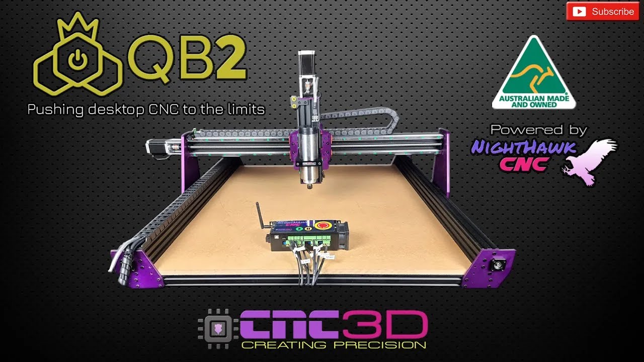 QB2 V2 CNC - Pushing desktop CNC to the limits! - YouTube