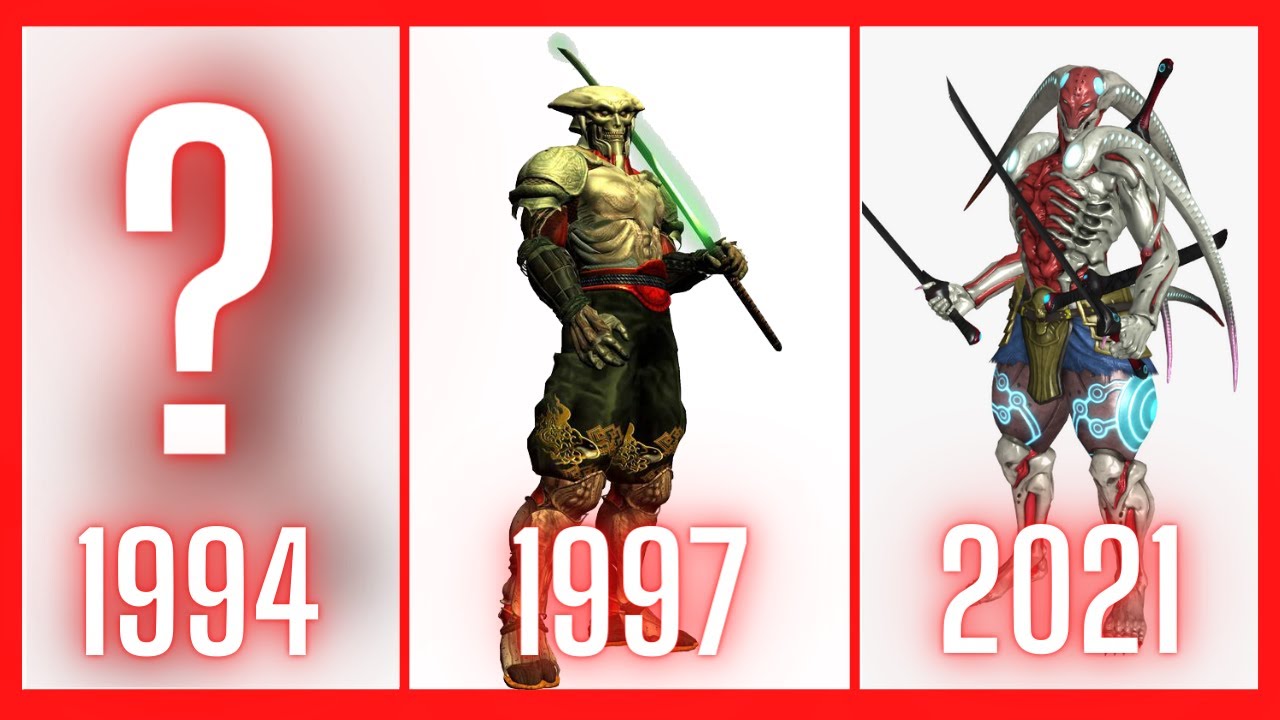 Evolution of Tekken Characters Yoshimitsu 1994 - 2021 - YouTube