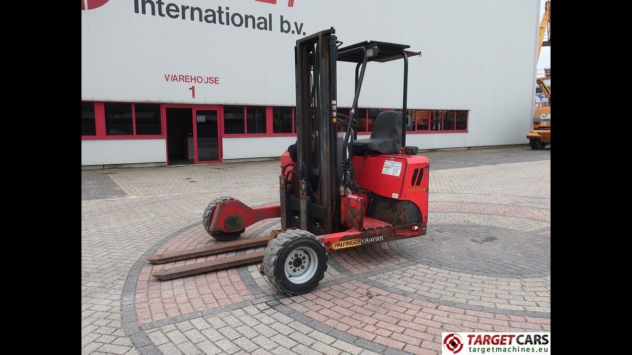 778035 PALFINGER F3-253-PX TRUCK MOUNTED DIESEL FORKLIFT DUPLEX-310CM ...