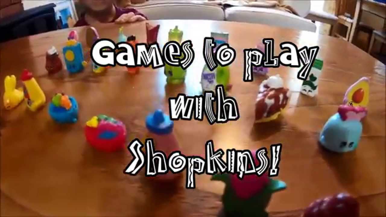 Games to play with Shopkins - YouTube