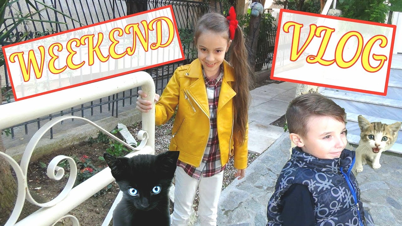 VLOG!WEEKEND!ΓΕΝΕΘΛΙΑ ΣΤΟ ΤΣΕΧΙΚΟ ΕΣΤΙΑΤΟΡΙΟ!ΔΩΡΑ!ΓΑΤΑΚΙΑ ΣΤΟ ΣΠΙΤΙ ΤΗΣ ...