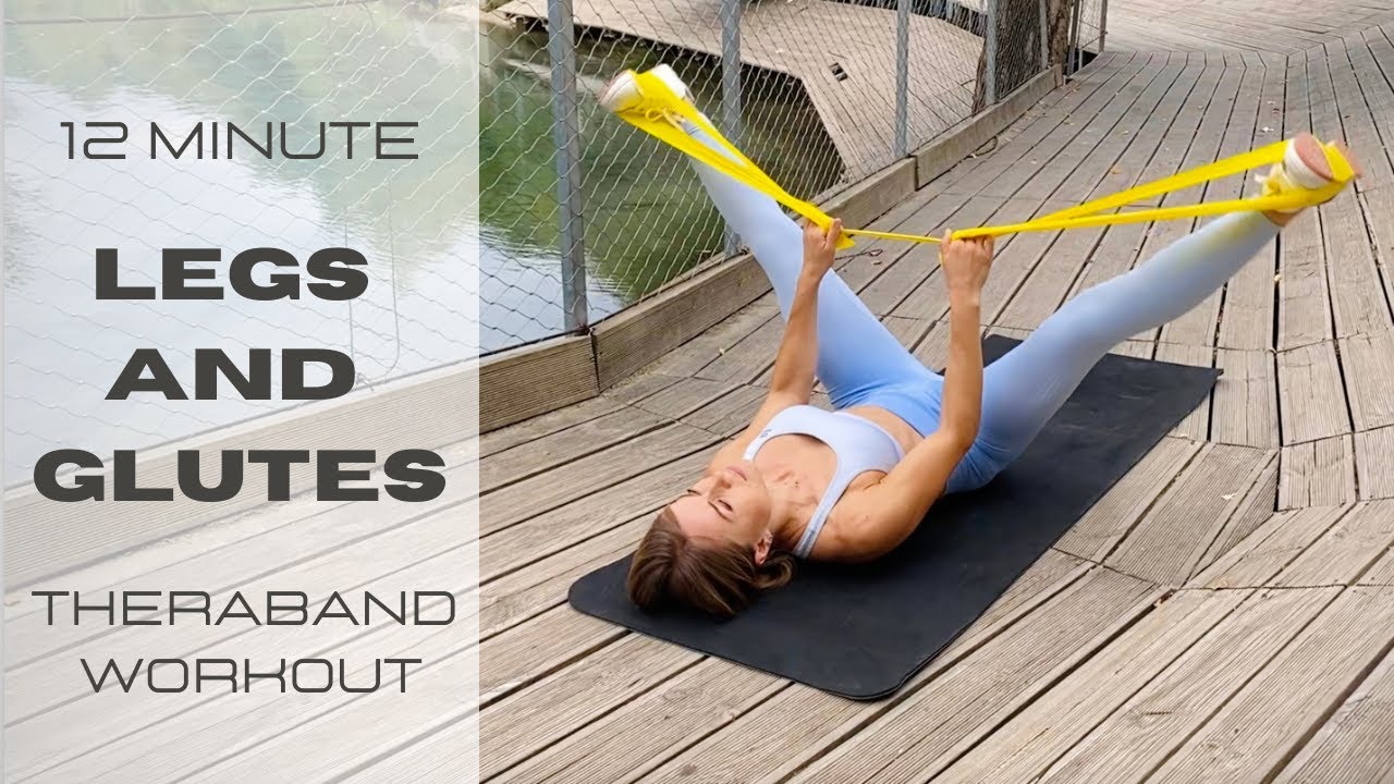 Lower Body THERABAND Workout | 12 Minute LOW IMPACT Morning Exercises ...