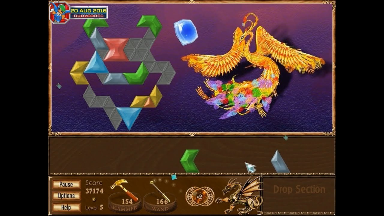 Magic Inlay (2003, PC) - 05 of 22: Dragon Land 5 - Fire Bird / Phoenix ...