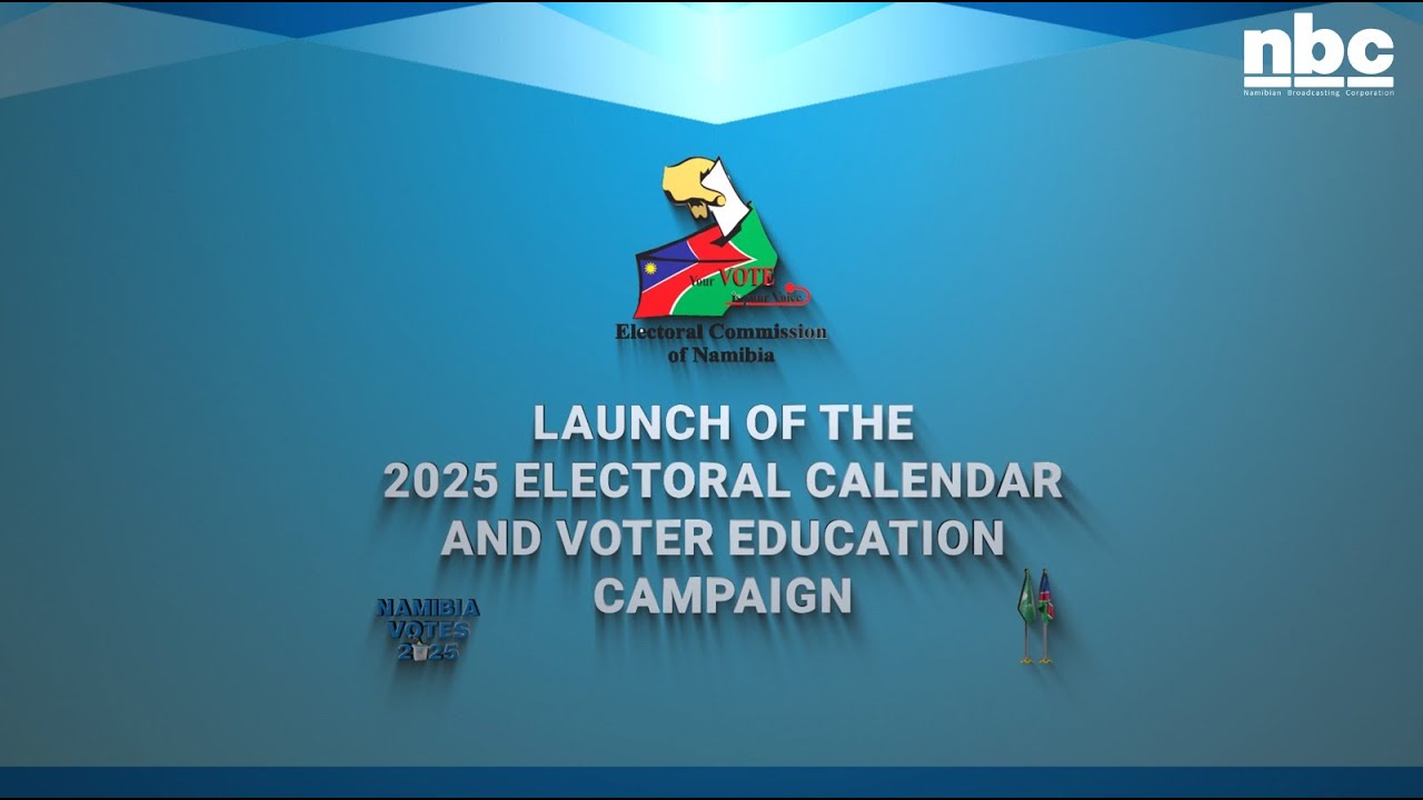 OFFICIAL LAUNCH OF THE 2025 ELECTION CALENDAR = 25 June 2025 - YouTube