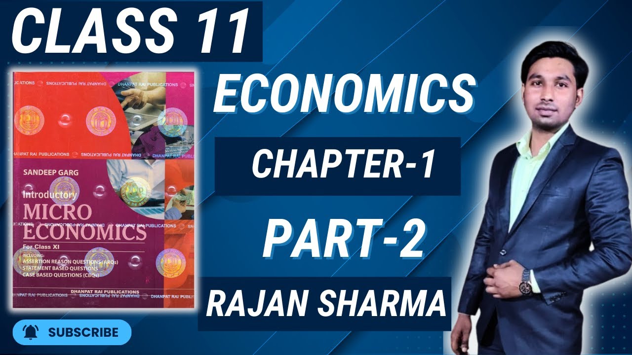 Class 11 economics chapter 1 introduction what is Economics, Economy ...