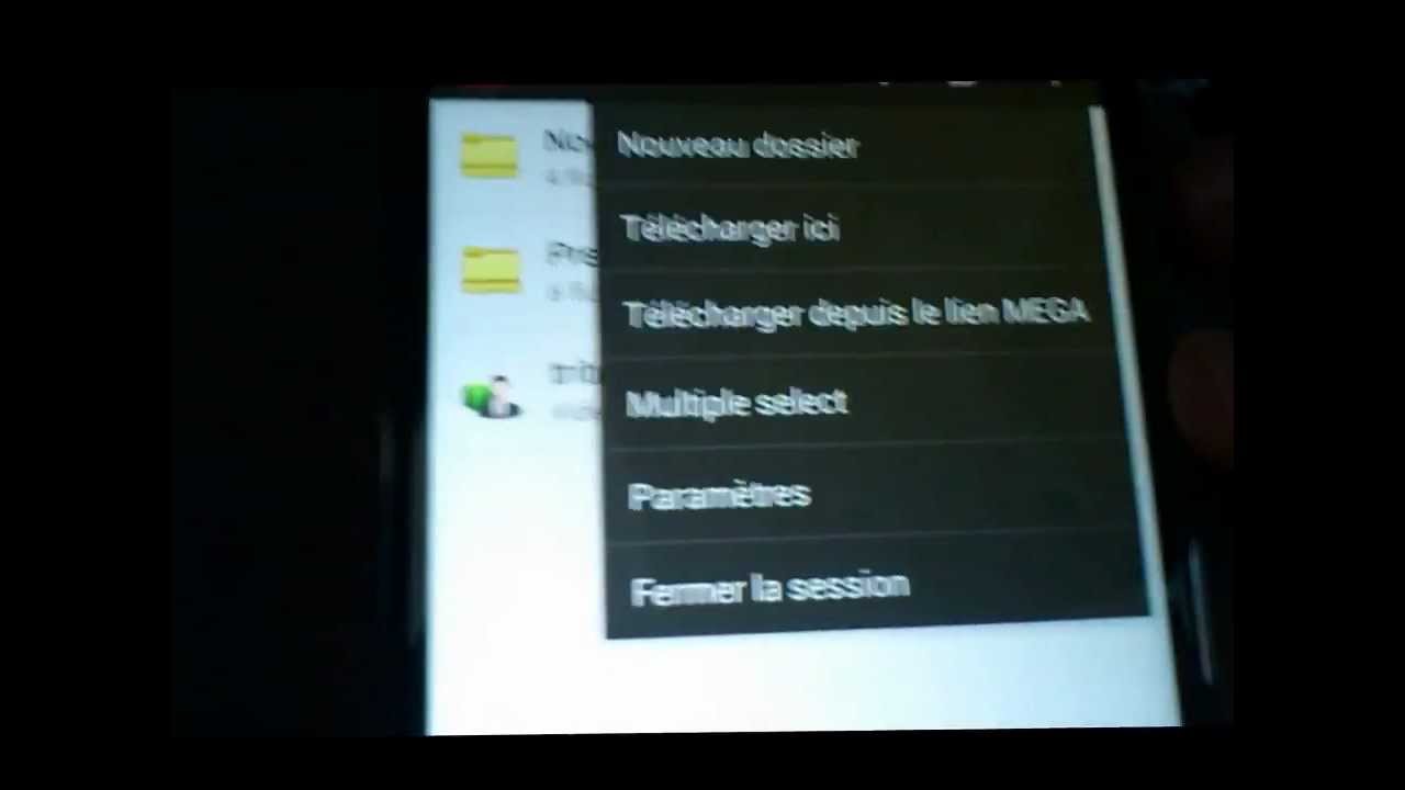 Tutoriel Comparaison applications cloud android (MEGA Manager, Google ...