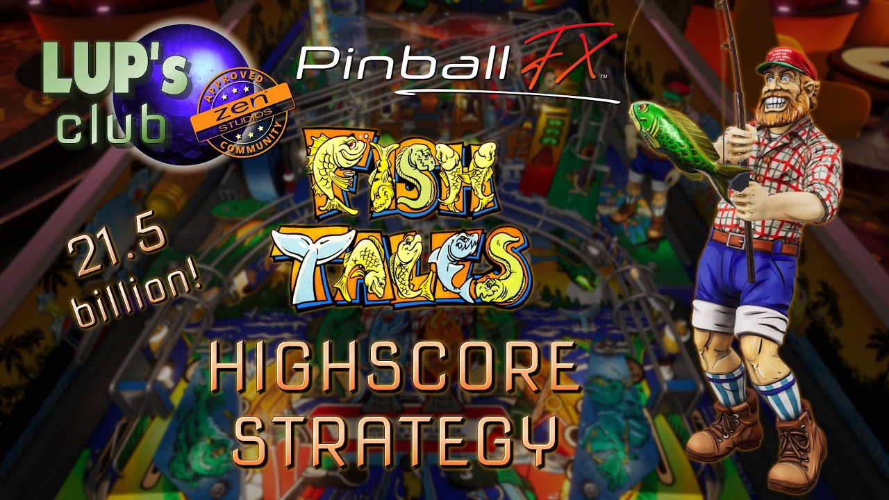 Pinball FX 🔴 Williams Pinball: Fish Tales Highscore Strategy (21B ...