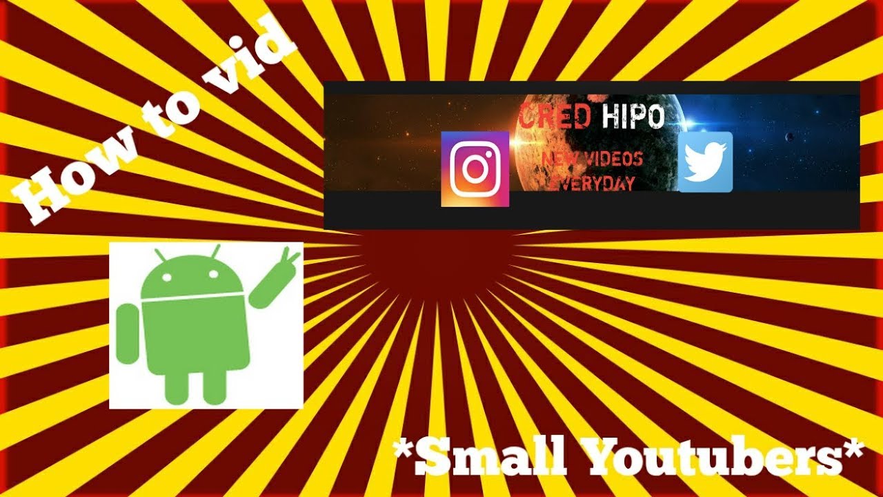 How to make a banner on android devices - YouTube