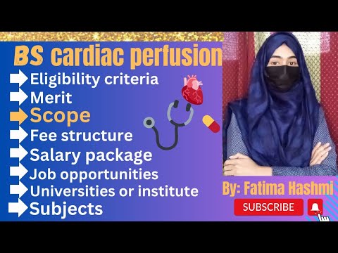 What is BS cardiac perfusion? scope of cardiac perfusion in Pakistan ...
