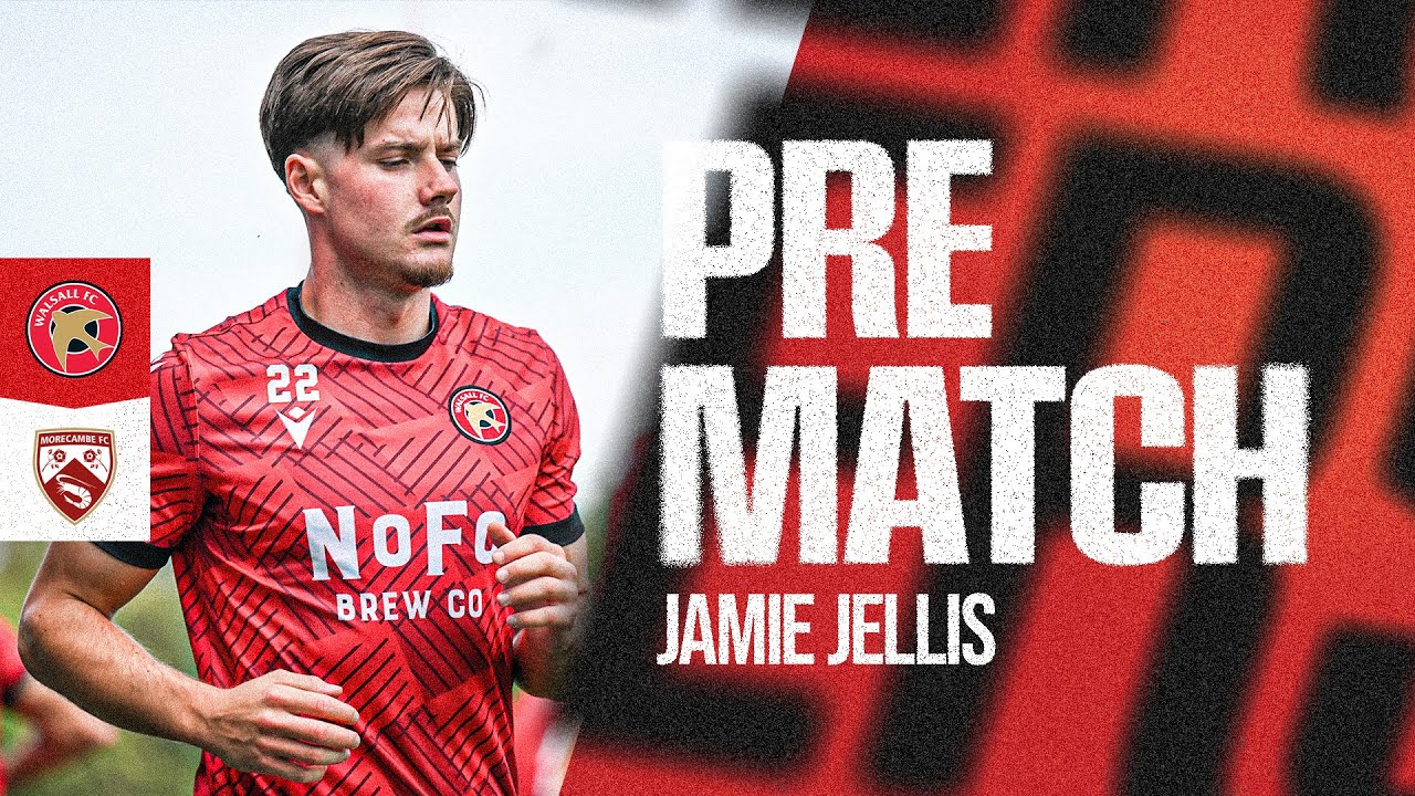 Pre-match: Midfielder Jamie Jellis previews Morecambe season opener ...