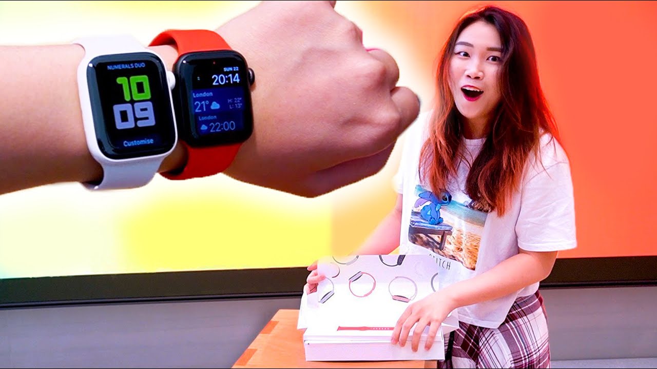 Excited Fans Unbox Apple Watch in the Apple Store! - YouTube