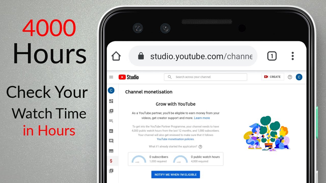 How to Find Total Watch Hours on YouTube - Android iPhone - YouTube