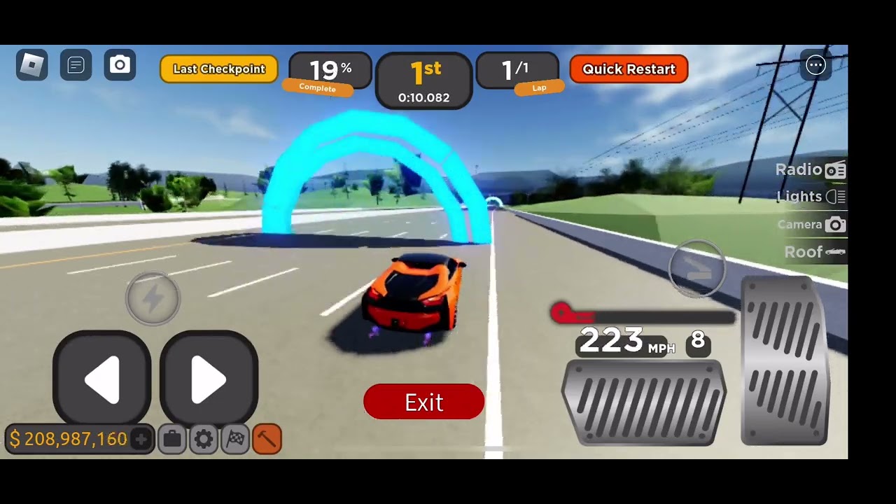 BMW I8 roadster driving empire highway race fastest time top speed 174 ...