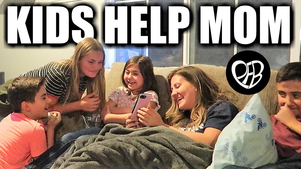 SHE NEEDS HELP | KIDS help MOM after Emergency Room Visit | Mom is Sick ...