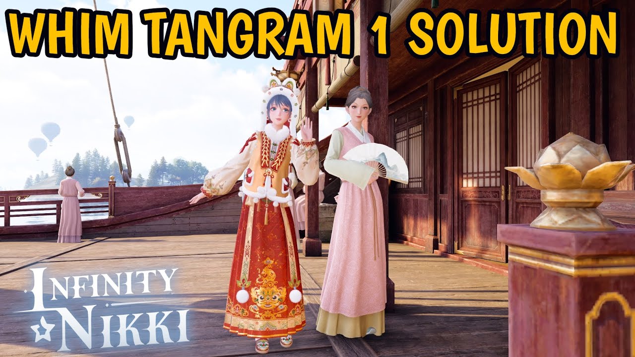 INFINITY NIKKI - Whim Tangram 1 Solution - YouTube