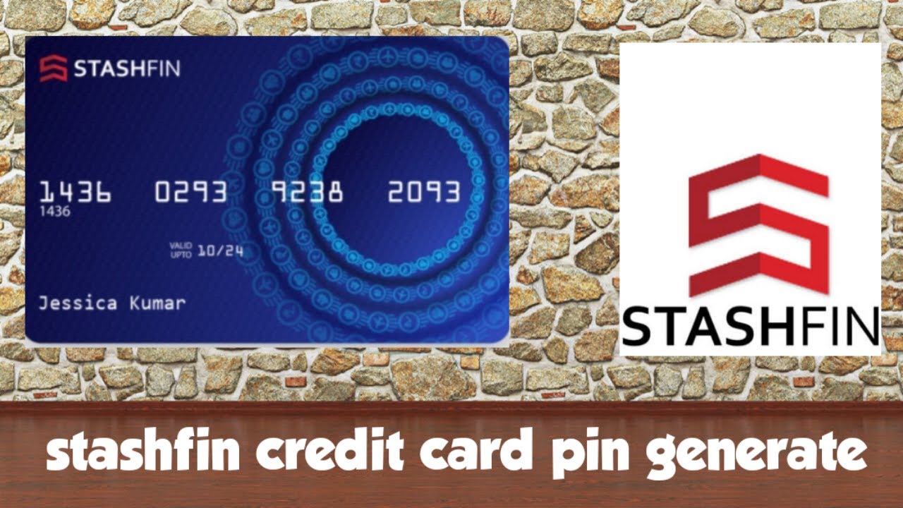 Stashfin credit card pin generate - YouTube