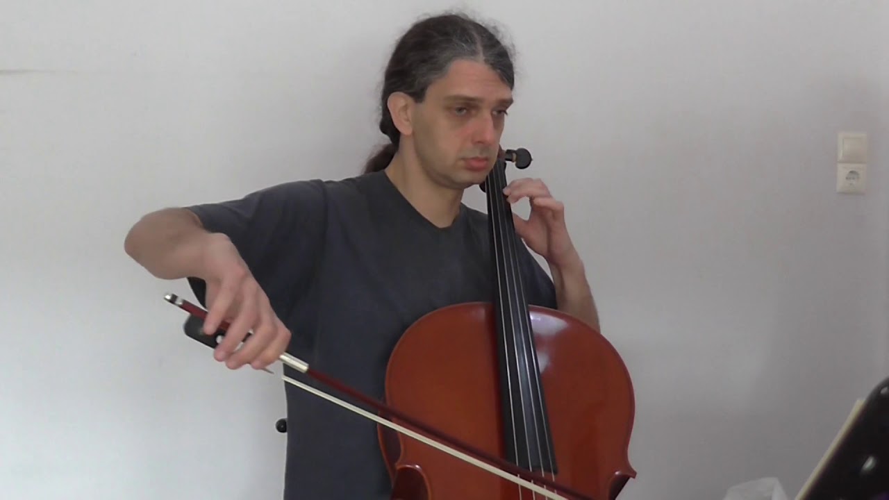 Popper - 15 Easy etudes, Op.76a - Etude 3 - YouTube