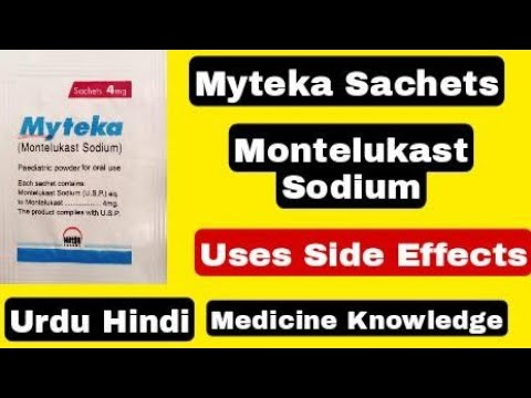 Myteka Sachets Montelukast Sodium Uses Side Effects Urdu/Hindi By ...