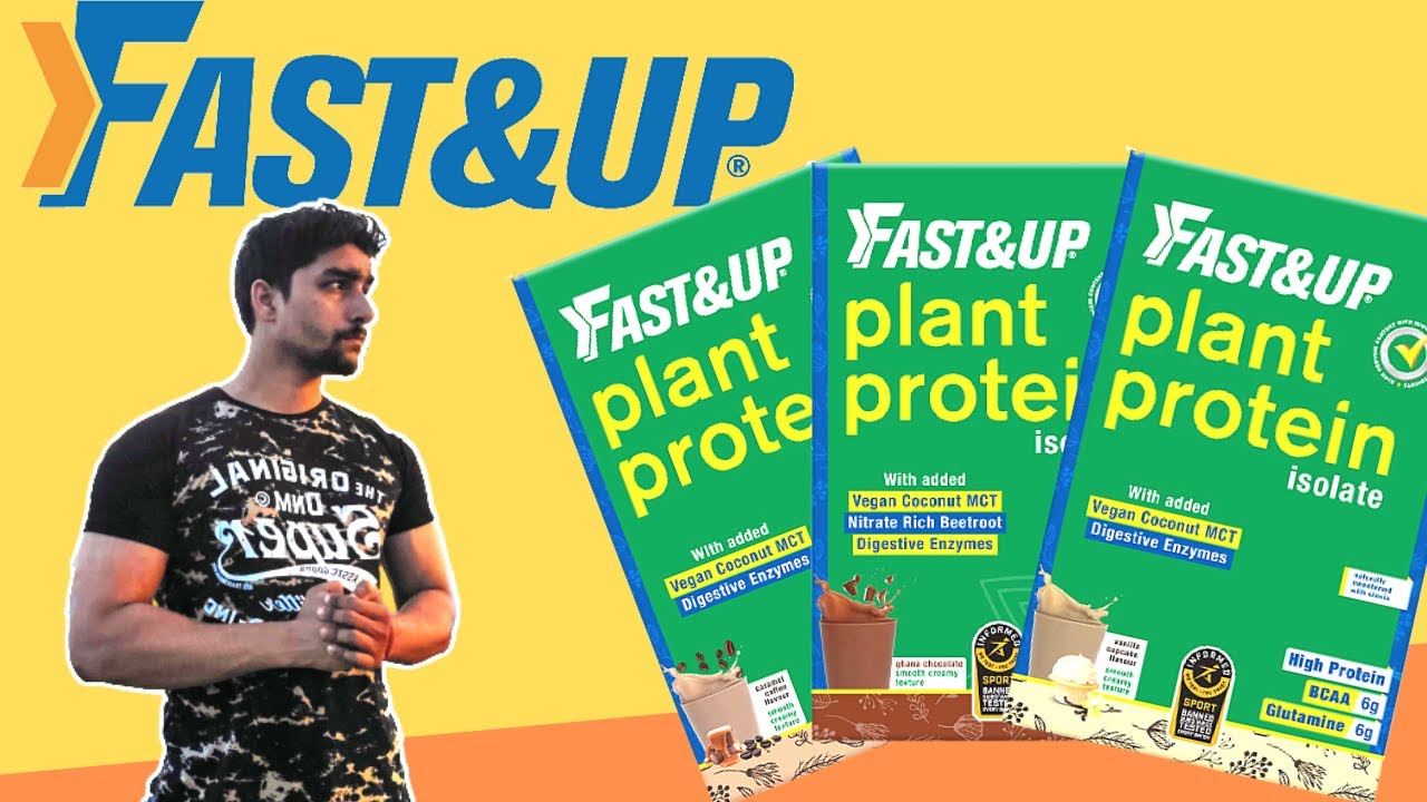 Fast n Up Protein | Plant Protein | Review | ShapeUp India - YouTube