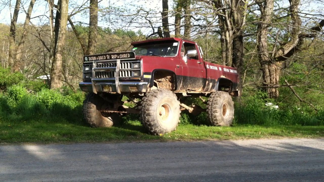 Chevy on 44's - YouTube
