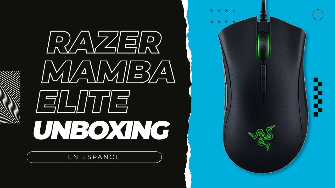 RAZER MAMBA ELITE MOUSE GAMER. Unboxing en Español. - YouTube