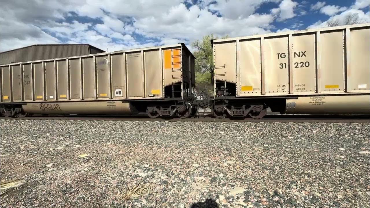 BNSF #5756 Lead’s The SB C-EBMDON0-13A Through Cimarron, CO With Two DP H3’s ACE’S 4/29/24 ...