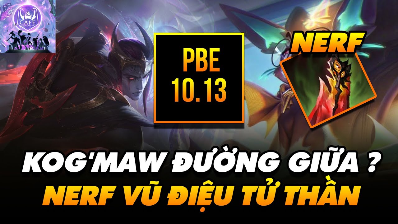 [UPDATE LMHT] HÉ LỘ CẬP NHẬT MỚI NHẤT TỪ 10.13 PBE | LUCIAN LÊN HƯƠNG - APHELIOS LÊN THỚT! - YouTube