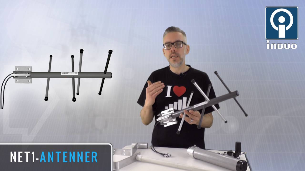 Antenner för Net1 och LTE450 - YouTube