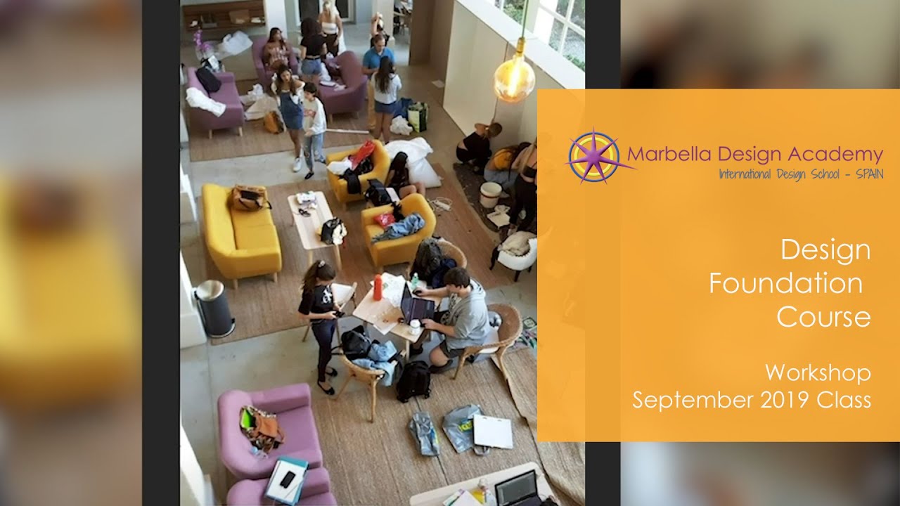 Design Foundation Course Workshop Story - YouTube
