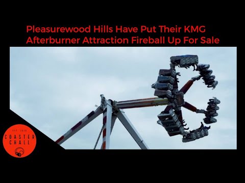 Pleasurewood Hills Have Put Their KMG Afterburner Attraction Fireball ...