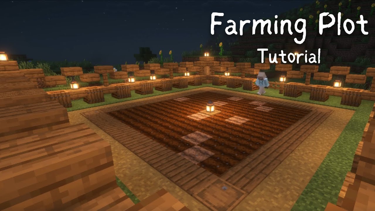 Farming Plot Tutorial | Minecraft - YouTube