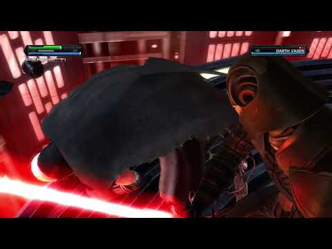 Lord Starkiller destroys Darth Vader (Star Wars: The Force Unleashed)