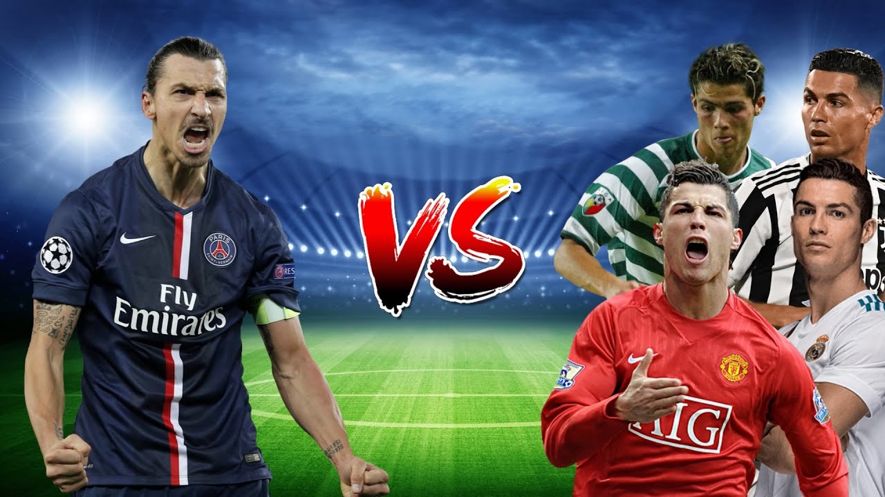 🔥Zlatan Ibrahimovic VS All Time Cristiano Ronaldo - YouTube