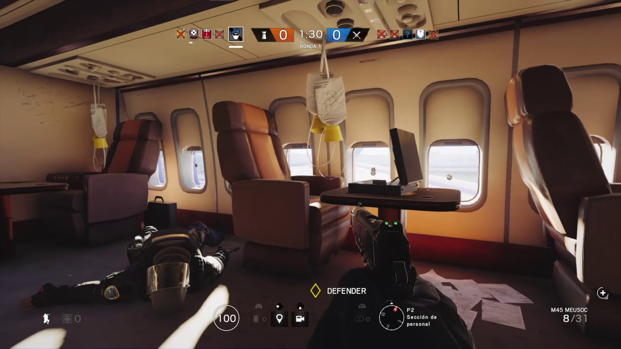 Tom Clancy's Rainbow Six® Siege 1 Recluta Contra 4 Escudos GAMEPLAY ...