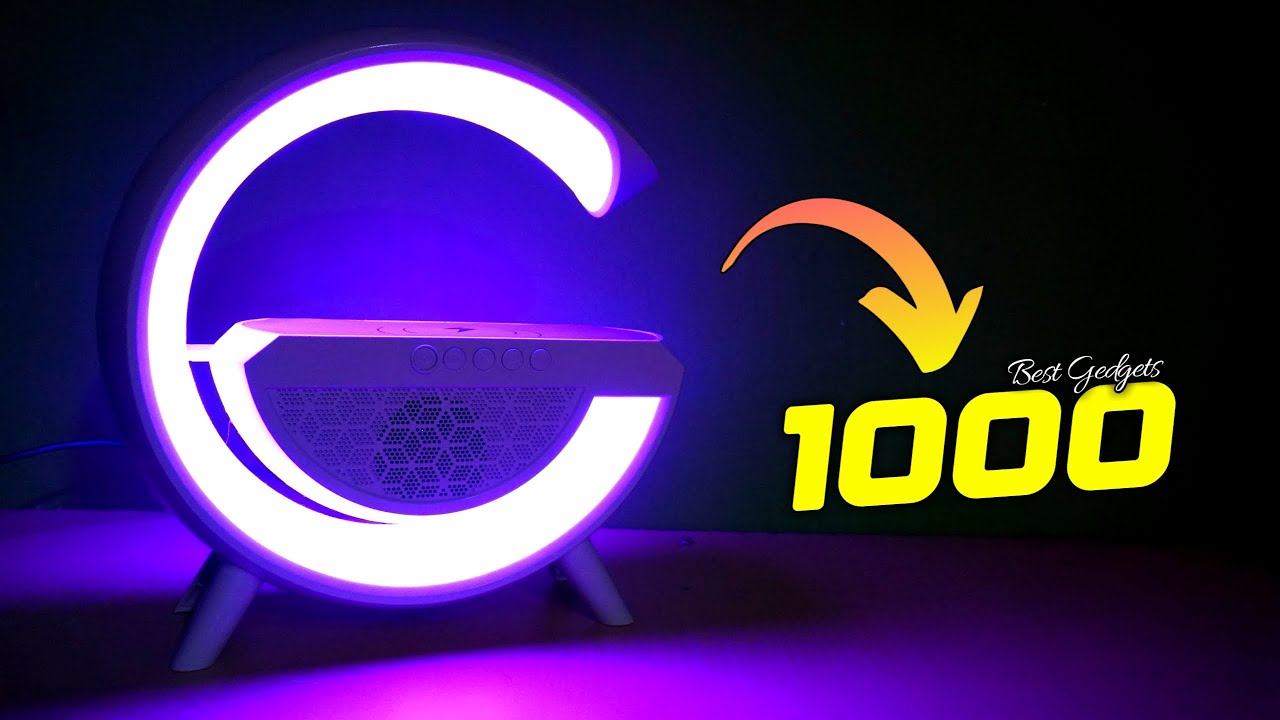 G Lamp Bluetooth Speaker and 15 Wat Wireless Charging || Under 1000 G ...
