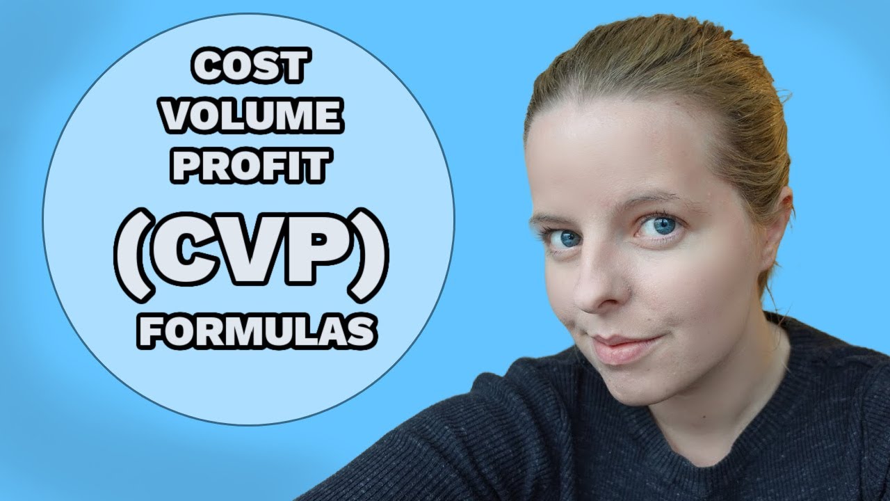 Accounting - Cost Profit Volume Analysis (CPV) - AAT, CIMA, ACCA ...