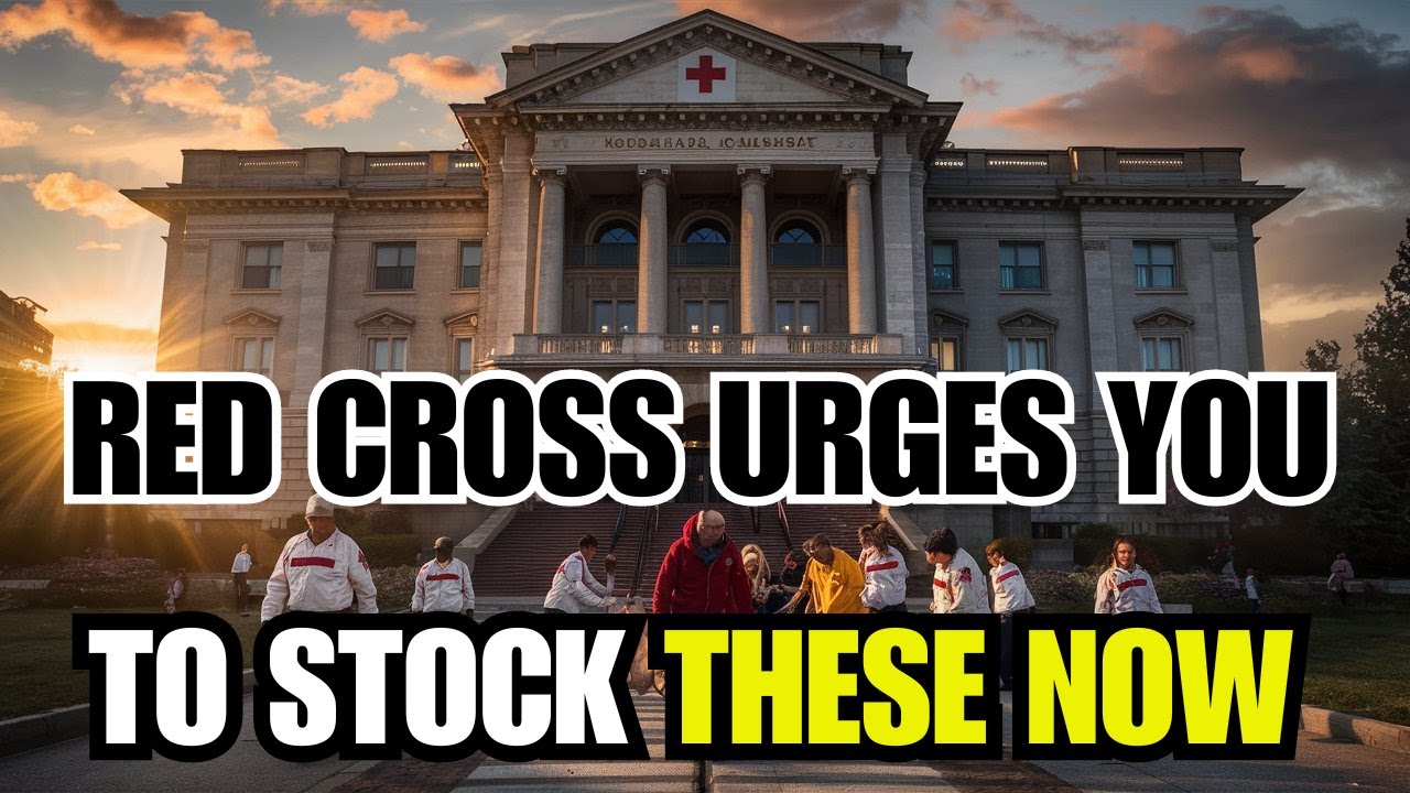 15 Essential Items The Red Cross Urges You to Stockpile Immediately ...