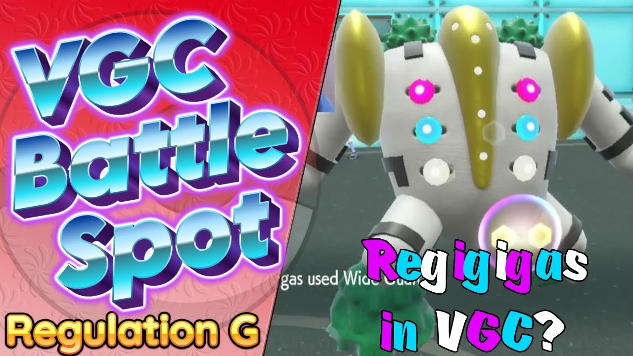 Regigigas CARRIES - Regulation G Battle Spot - YouTube