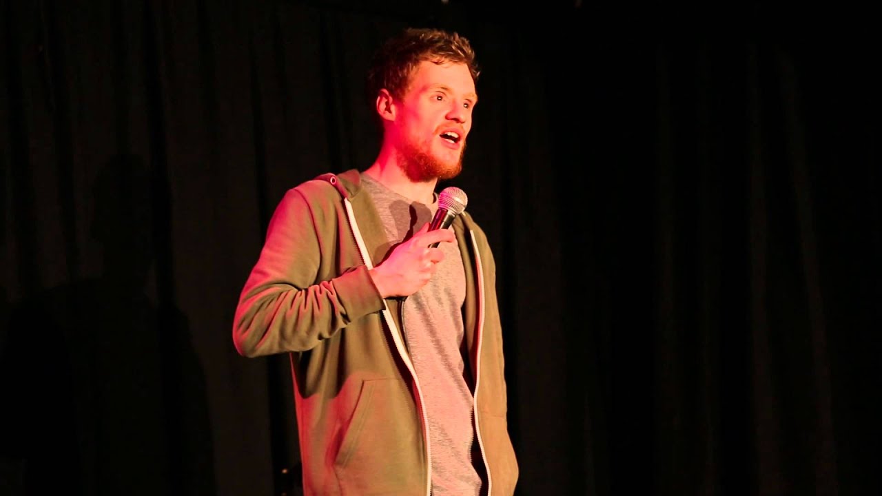 Andrew Lawrence, comedian, Brighton Dec '15, part 8 - YouTube
