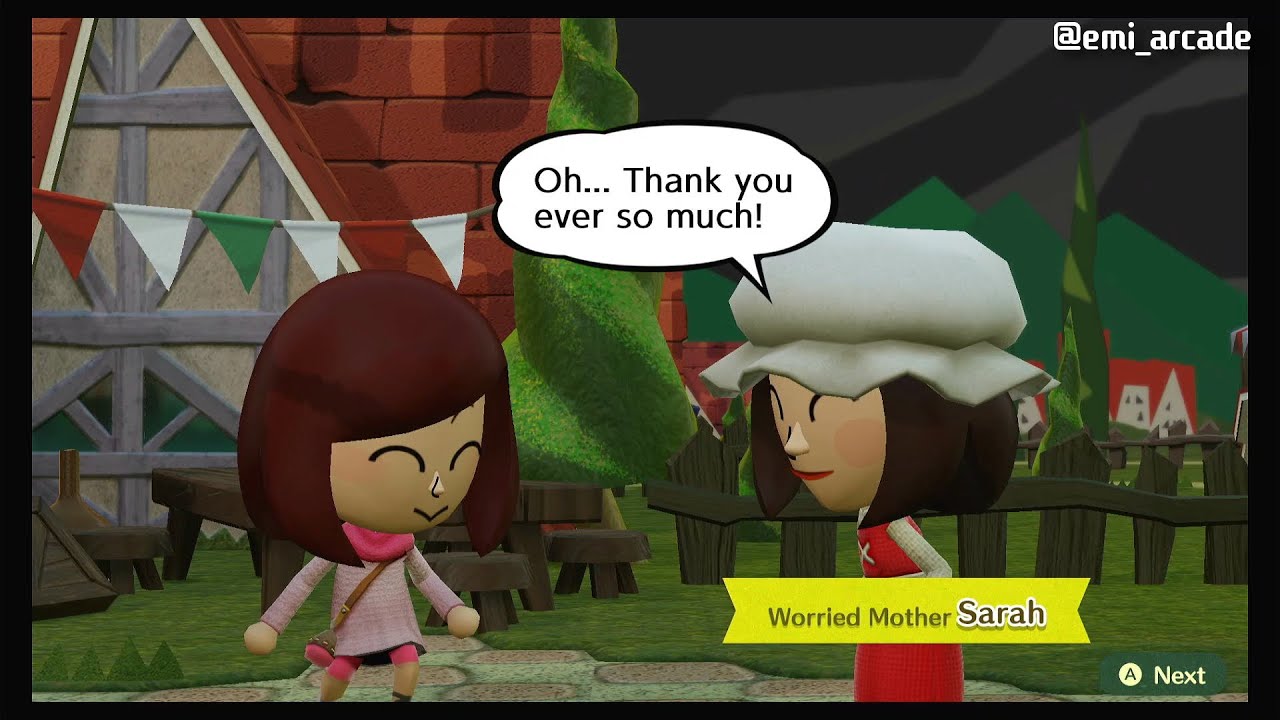 002.-1 Worried Mother's Request + Faceless NPC Dialogues - Miitopia ...