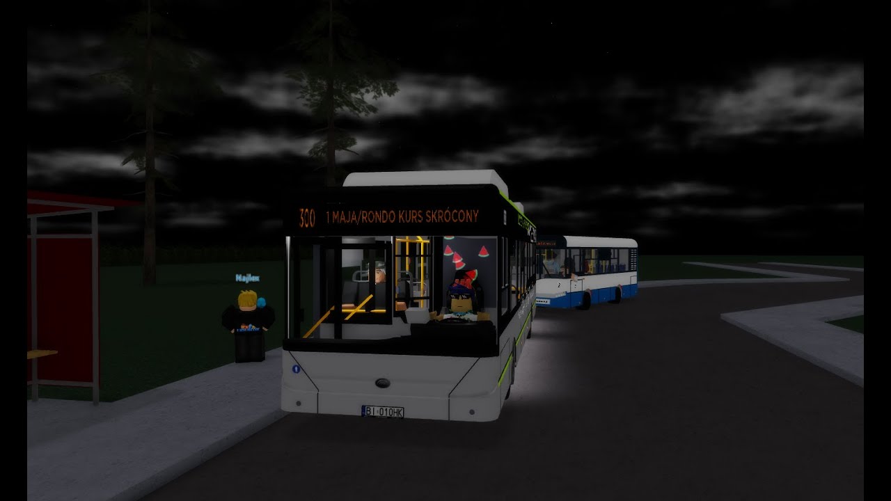 yutong 12e electric testowy linia 300 Roblox MPK Wojtkowice - YouTube