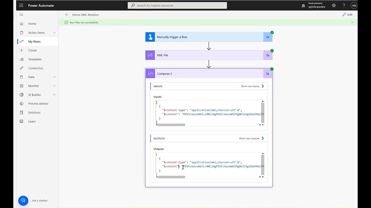 Power Automate - How to iterate XML data? - YouTube
