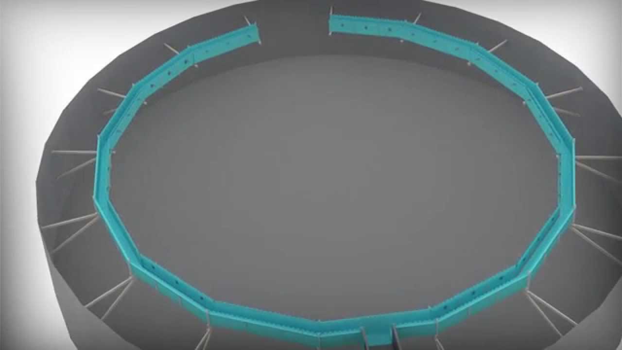 Inset Launder Installation - YouTube