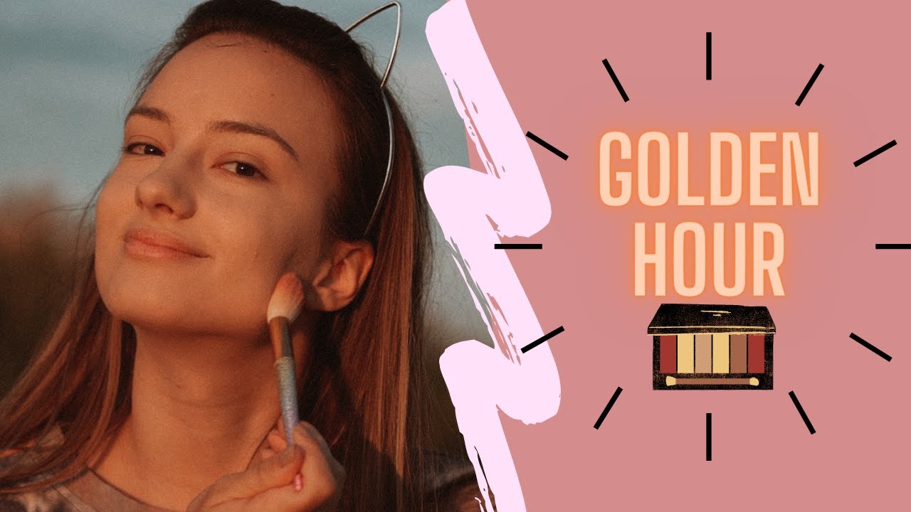 Golden hour Makeup Tutorial☀️☀️☀️ - YouTube