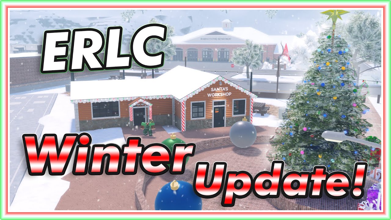ERLC WINTER UPDATE 2022 - Santa's Workshop, Toy Assembly + More - YouTube