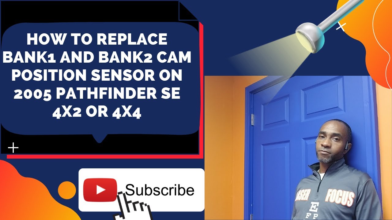 RePlace Bank1 and Bank2 CamPosition Sensor on 2005 Nissan PathFinder SE ...
